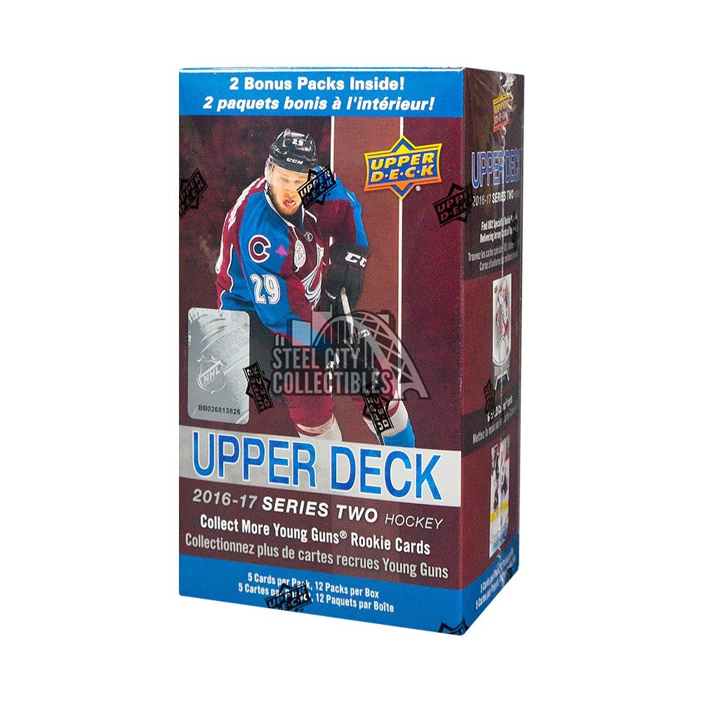 2016-17 Upper Deck Series 2 Hockey Blaster Box | Steel City Collectibles