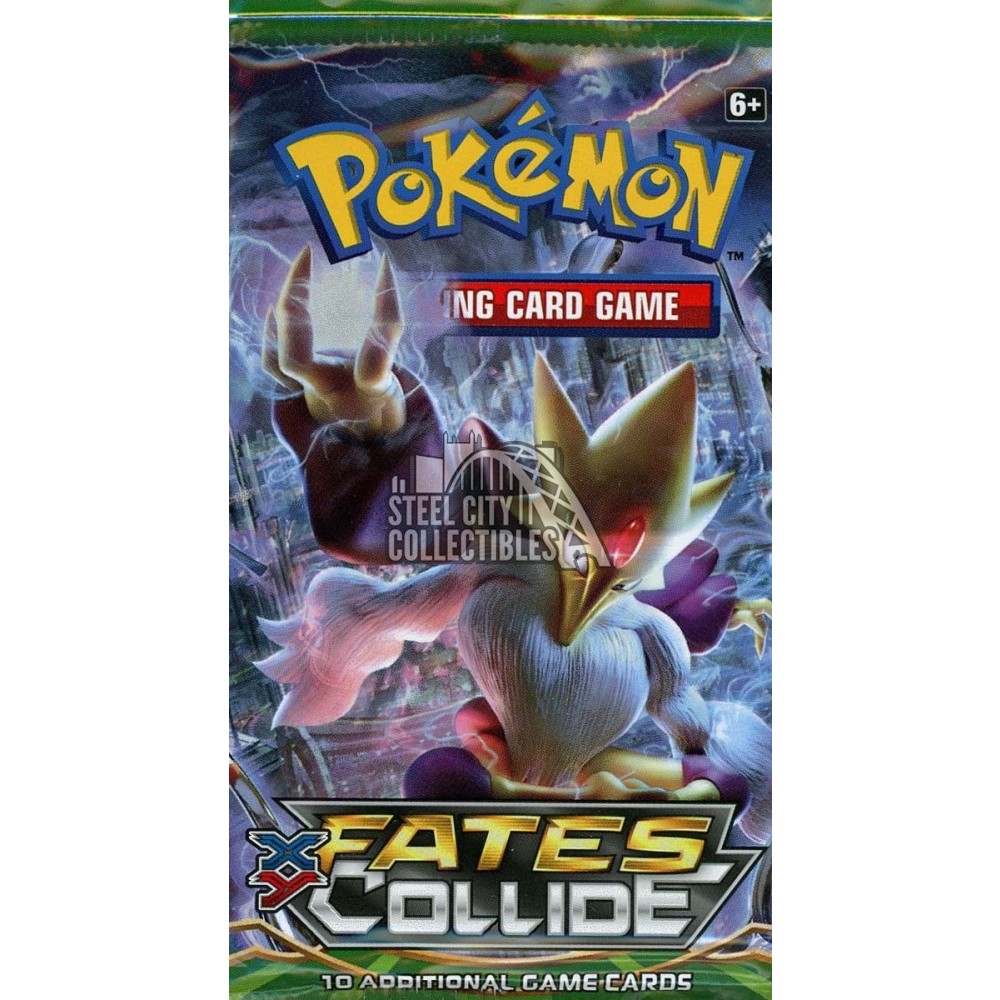 Pokemon Xy Fates Collide Booster Pack Steel City Collectibles