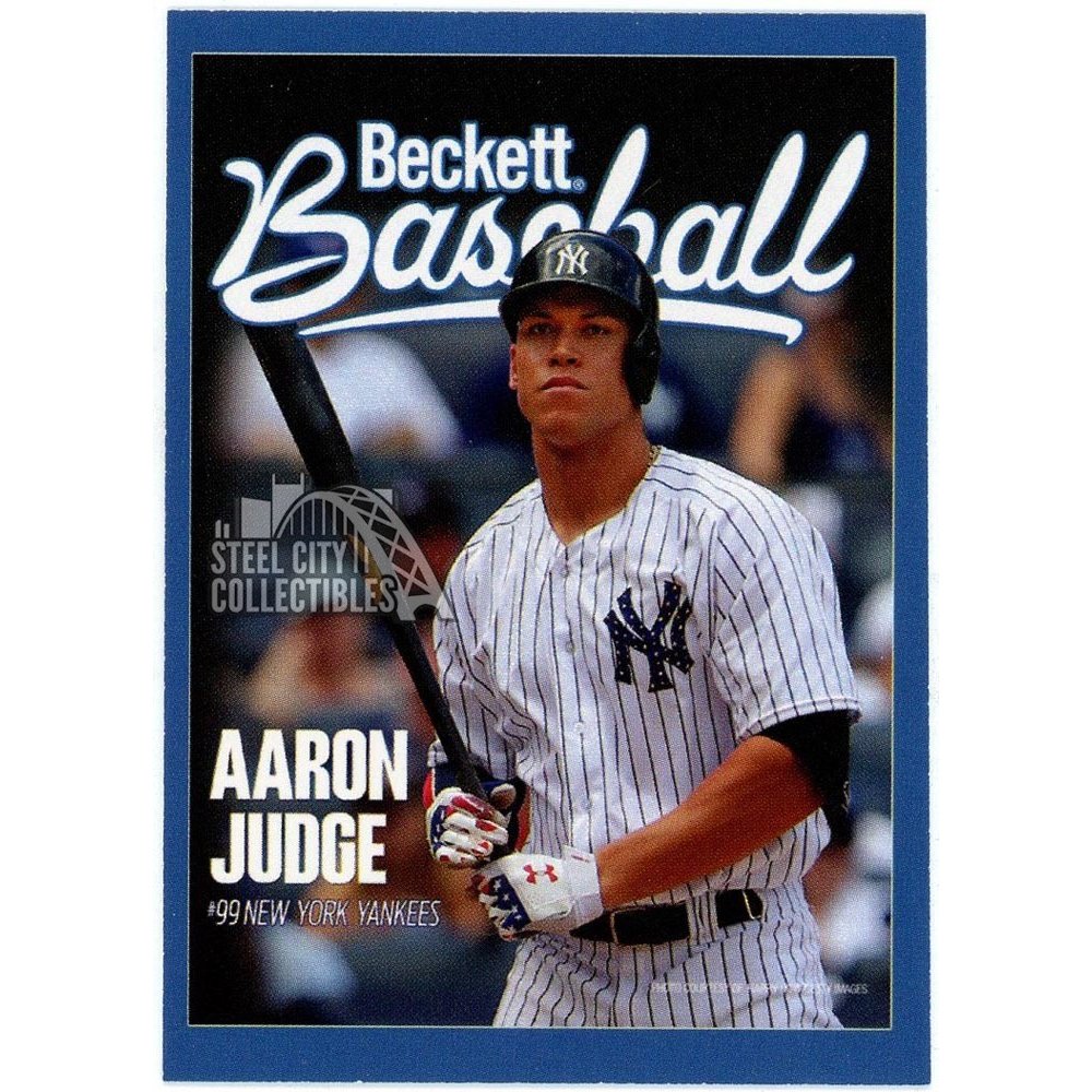 Aaron Judge Limited Edition Beckett 2017 National Rookie Card Jersey ...