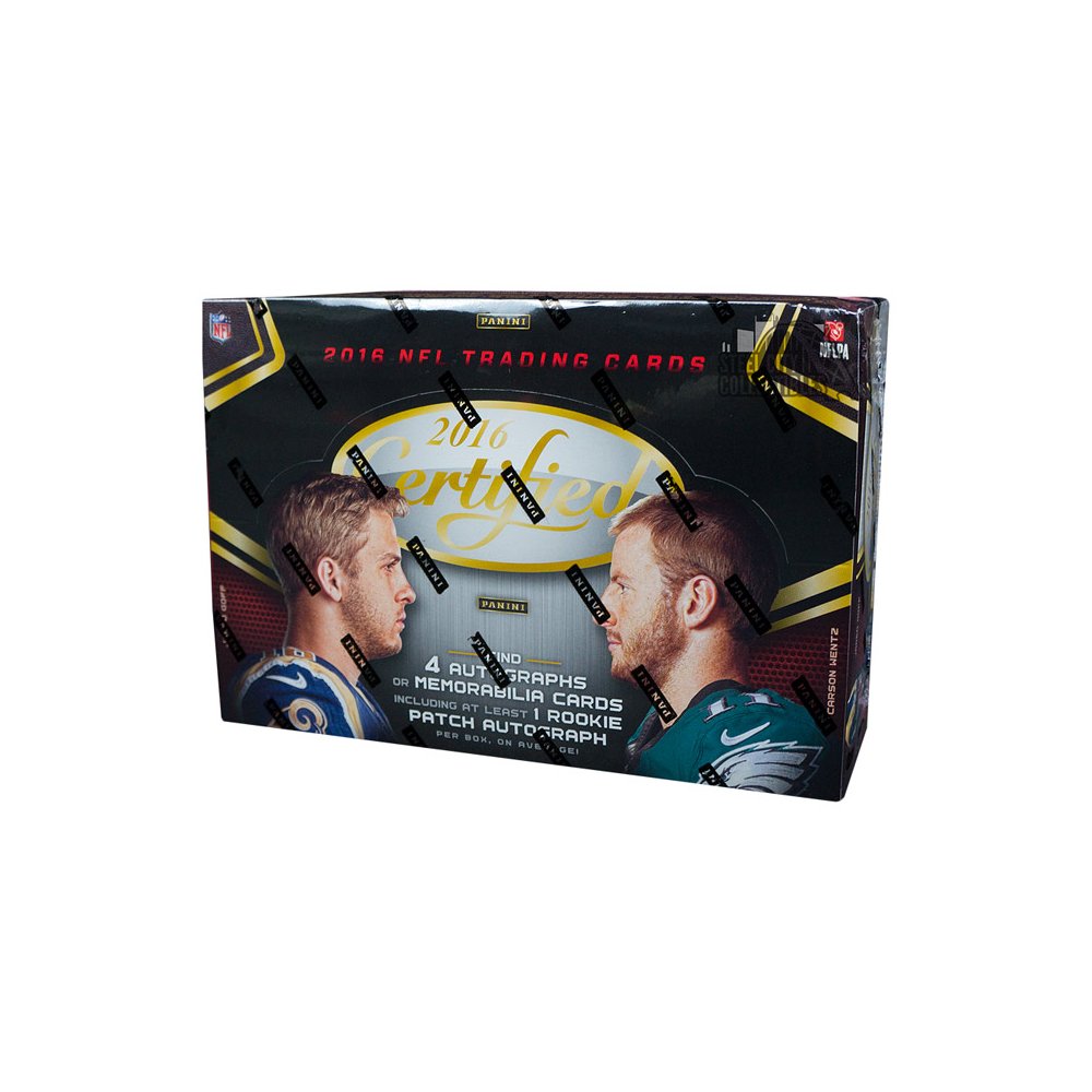 2016 Panini Certified Football Hobby Box | Steel City Collectibles