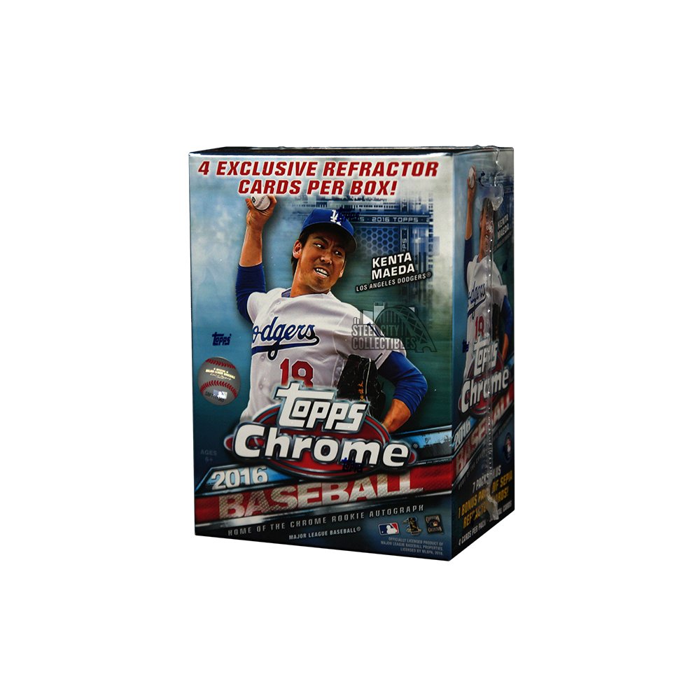2016 Topps Chrome Baseball Blaster Box | Steel City Collectibles