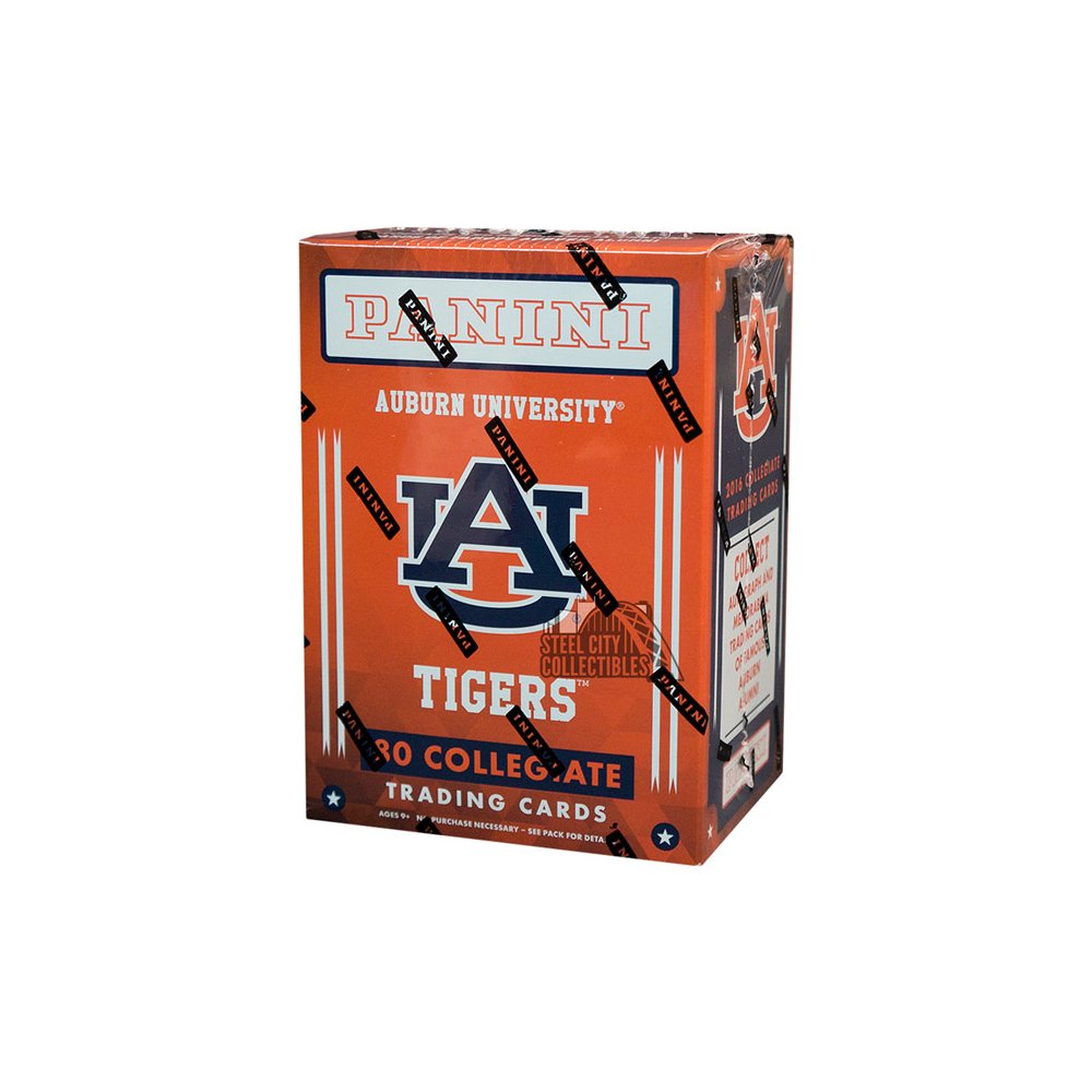 2016 Panini Auburn Tigers Collegiate Multi-Sport Blaster Box | Steel ...
