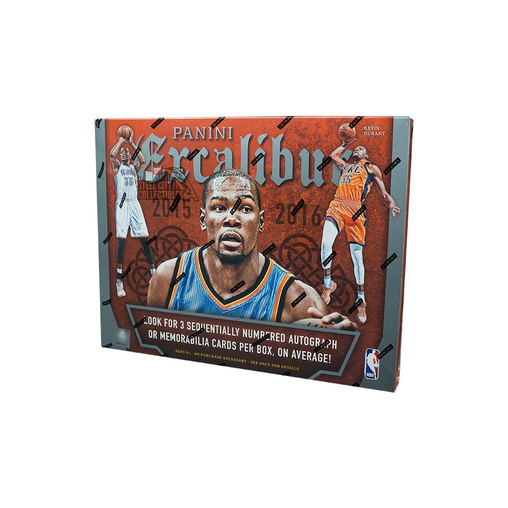 2015-16 Panini Excalibur Basketball Hobby Box | Steel City Collectibles