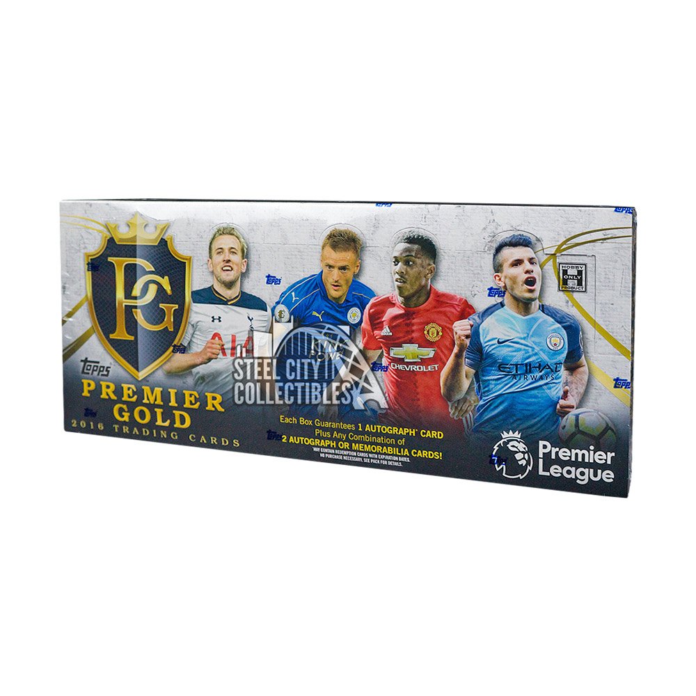 2016 Topps Premier Gold Soccer Hobby Box | Steel City Collectibles
