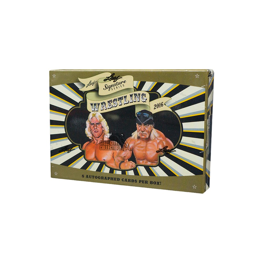 2016 Leaf Signature Series Wrestling Hobby Box | Steel City Collectibles