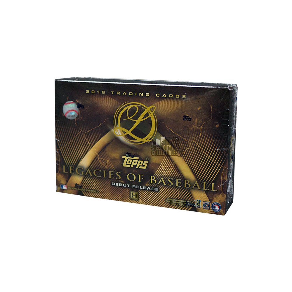 2016 Topps Legacies of Baseball Hobby Box | Steel City Collectibles