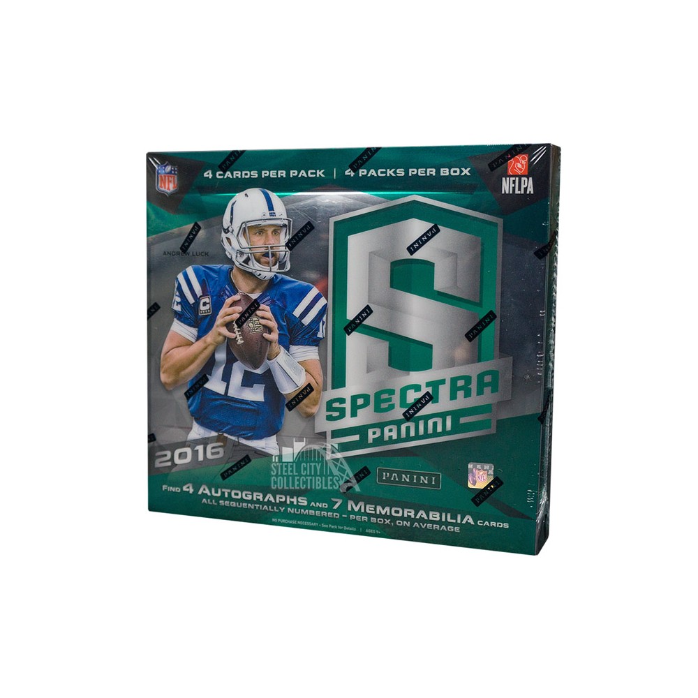 2016 Panini Spectra Football Hobby Box | Steel City Collectibles