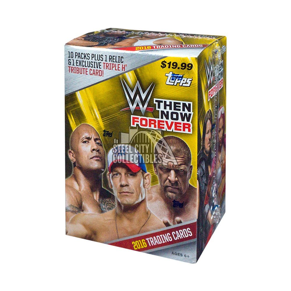2016 Topps WWE Then Now Forever 10ct Blaster Box | Steel City Collectibles