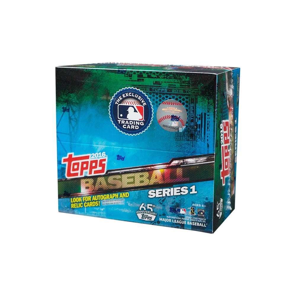 2016 Topps Series 1 Baseball 24ct Retail Box | Steel City Collectibles