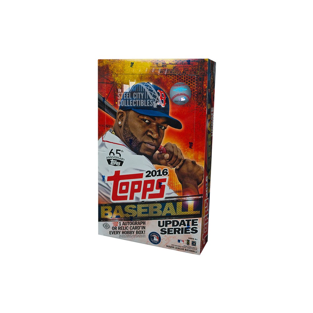 2016 Topps Update Series Baseball Hobby Box | Steel City Collectibles