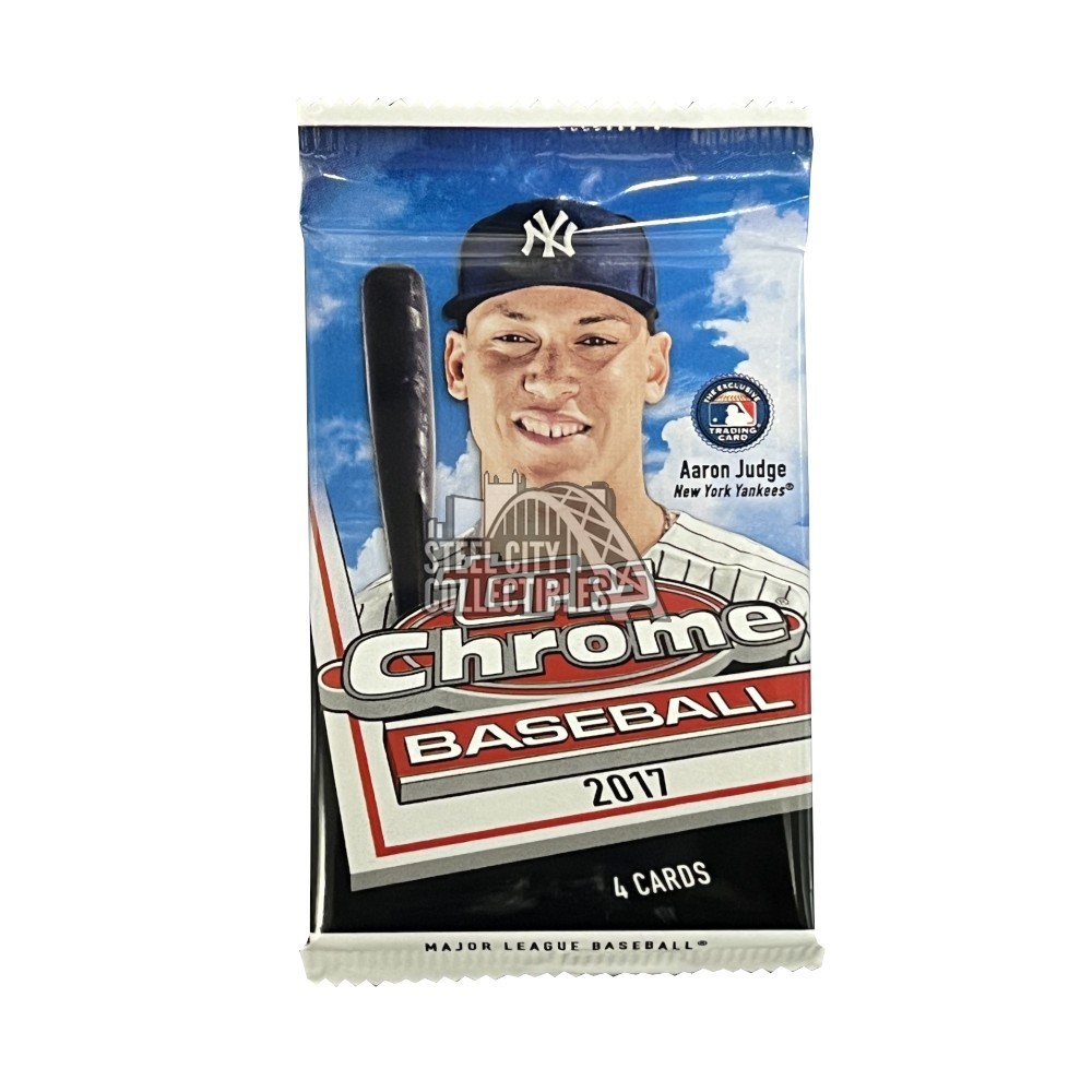 2017 Topps Chrome Baseball Blaster Pack | Steel City Collectibles