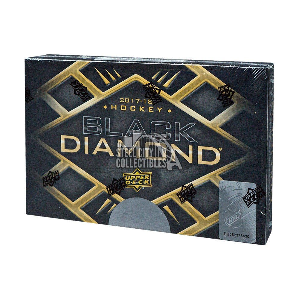 2017-18 Upper Deck Black Diamond Hockey Hobby Box | Steel City Collectibles