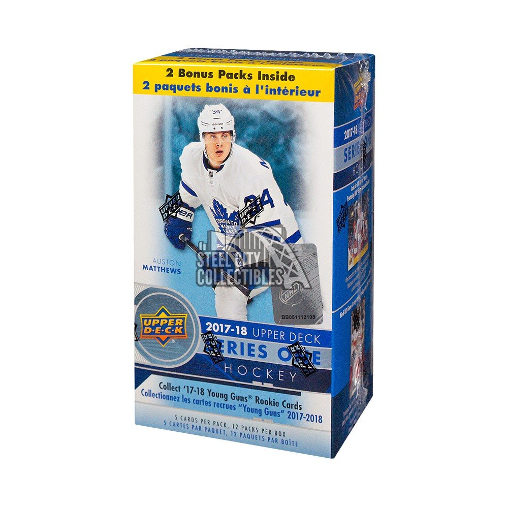 2017-18 Upper Deck Series 1 Hockey 12ct Blaster Box | Steel City Collectibles