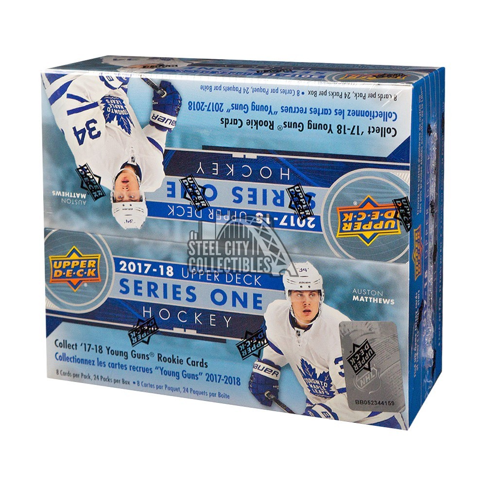 2017-18 Upper Deck Series 1 Hockey 24ct Retail Box | Steel City Collectibles