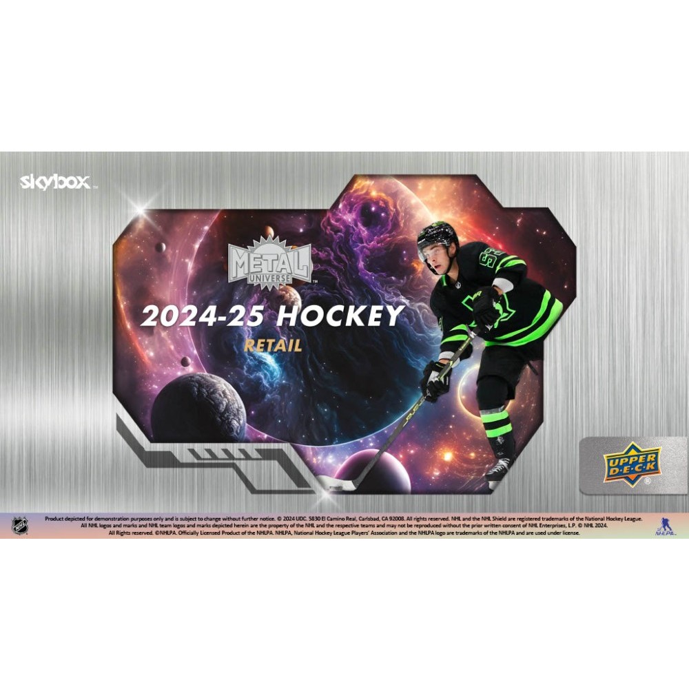 2024-25 Upper Deck Skybox Metal Universe Hockey Blaster Box | Steel ...