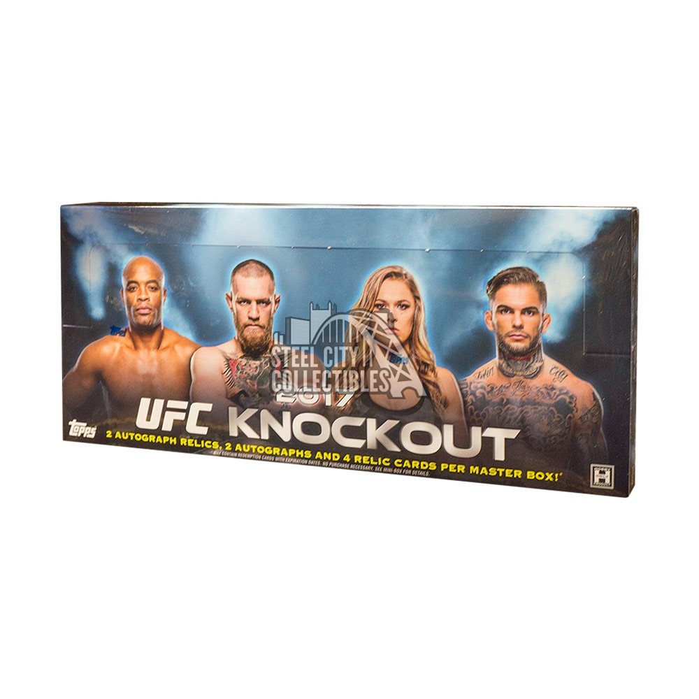 2017 Topps UFC Knockout Hobby Box | Steel City Collectibles