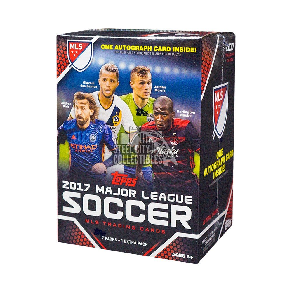 2017 Topps MLS Soccer 8ct Blaster Box | Steel City Collectibles