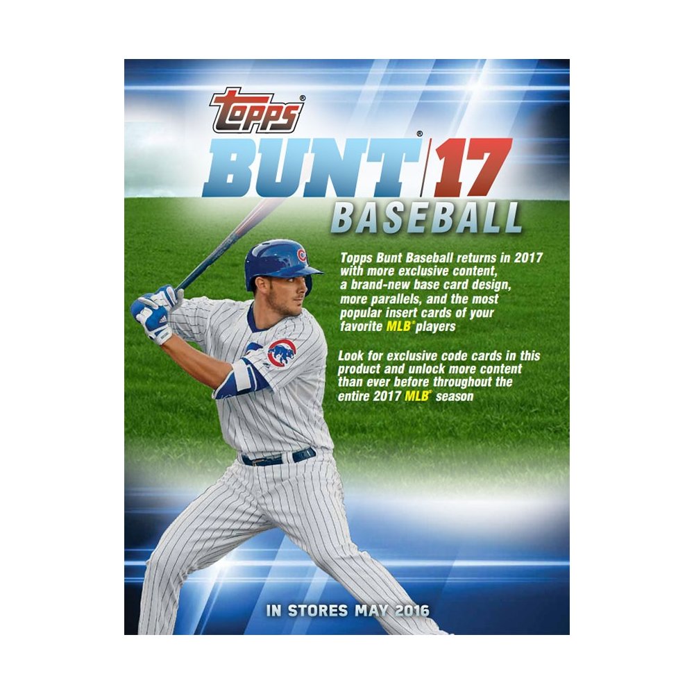 2017 Topps Bunt Baseball Hobby Box | Steel City Collectibles