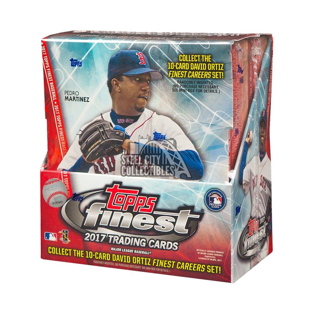 2017 Topps Finest Baseball Hobby Box | Steel City Collectibles
