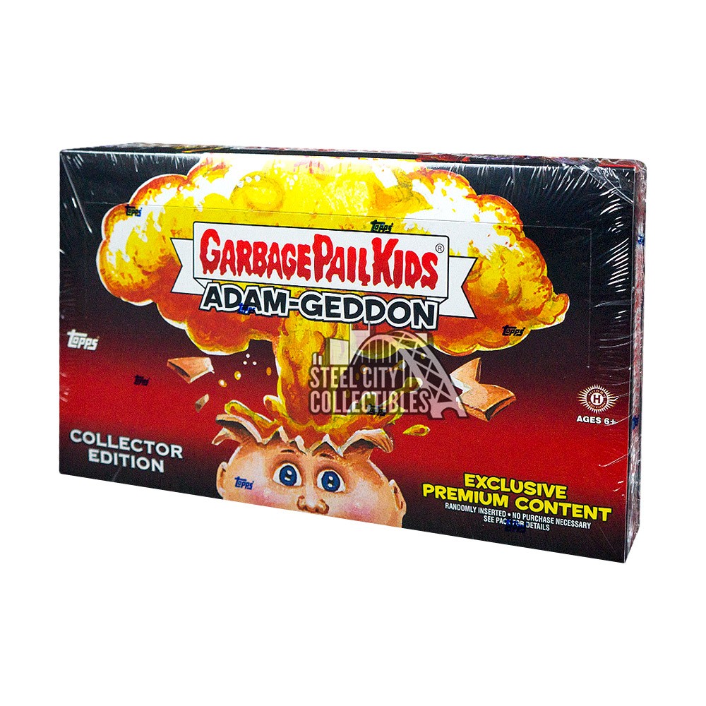 2017 Topps Garbage Pail Kids Adam-Geddon Hobby Collectors Edition Box ...