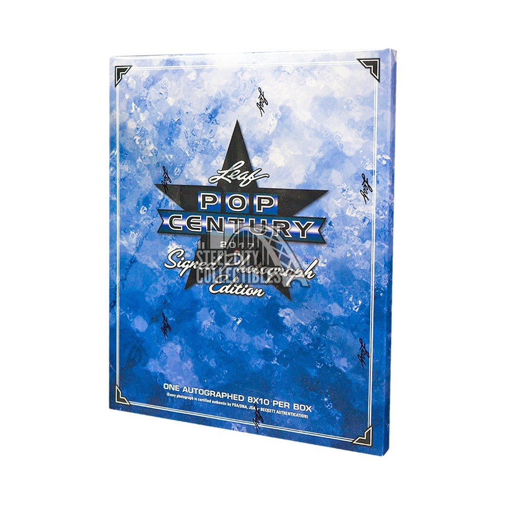 2017 Leaf Pop Century Autographed 8x10 Photo Edition Box | Steel City ...