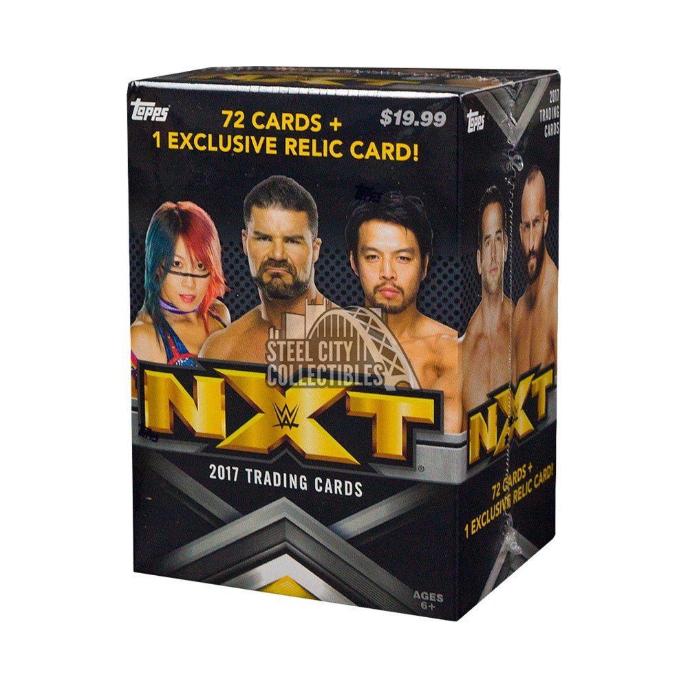 2017 Topps WWE NXT Wrestling Blaster Box | Steel City Collectibles