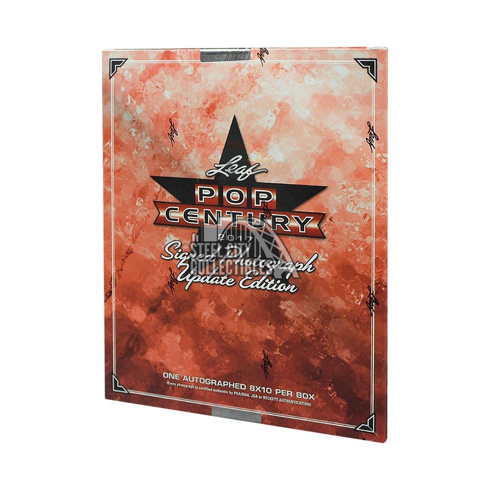 2017 Leaf Pop Century Signed 8x10 Photo Update Edition Box | Steel City ...