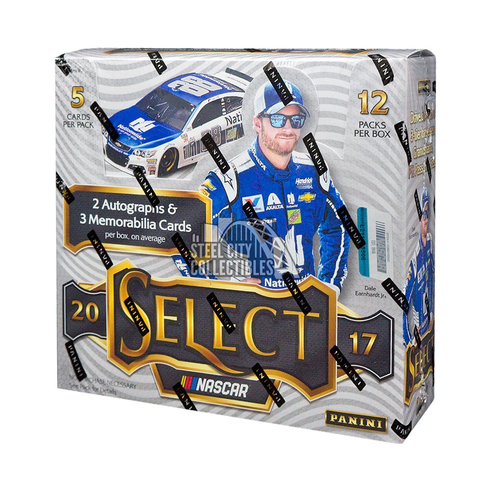 2017 Panini Select Nascar Racing Hobby Box | Steel City Collectibles