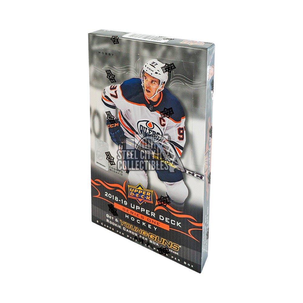 2018-19 Upper Deck Series 1 Hockey Hobby Box | Steel City Collectibles