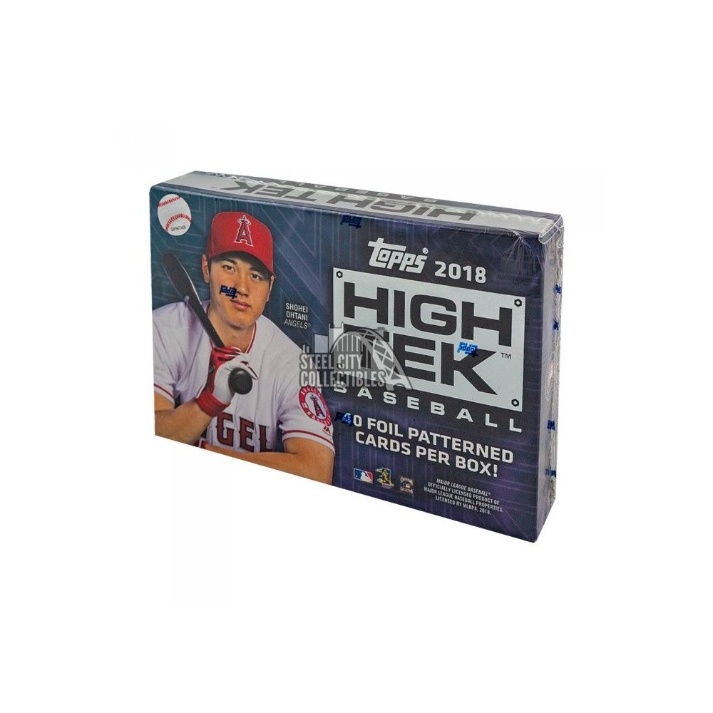 2018 Topps High Tek Baseball Hobby 3-Box Random Division Group Break ...