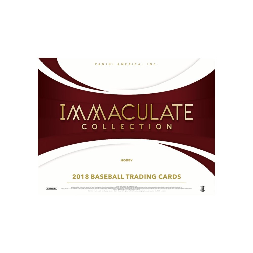 2018 Panini Immaculate Baseball Hobby Box Random Serial # Group Break ...