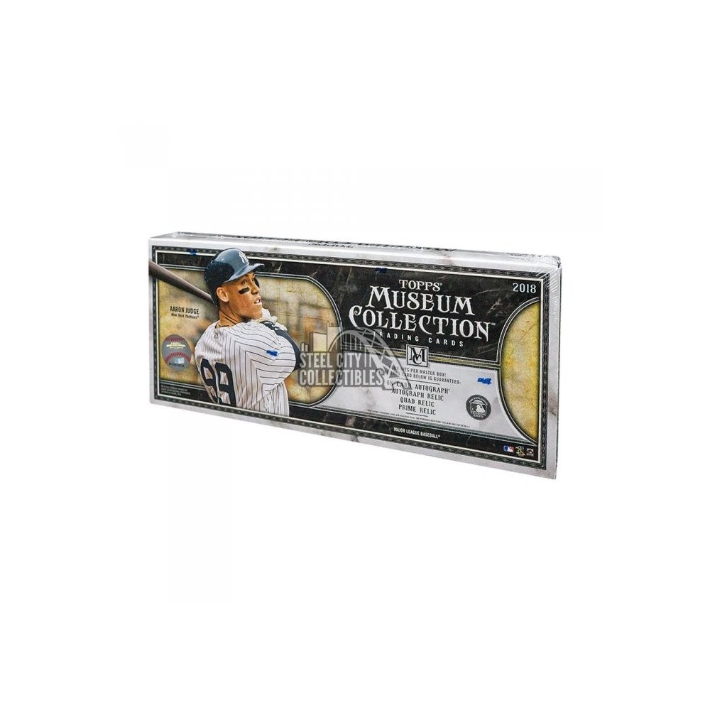 2018 Topps Museum Collection Baseball Hobby Box Random Division Group Break #1 - CHRIS | Steel ...