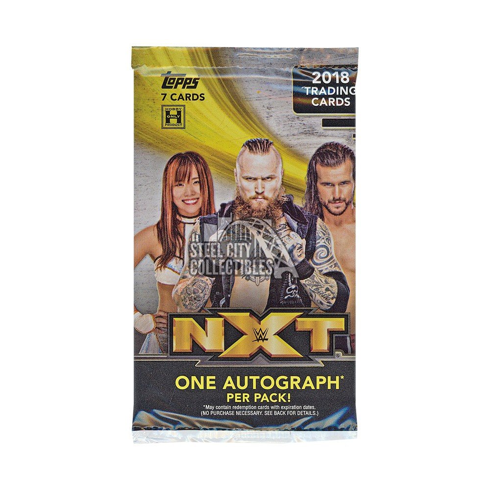2018 Topps WWE NXT Wrestling Hobby Pack | Steel City Collectibles