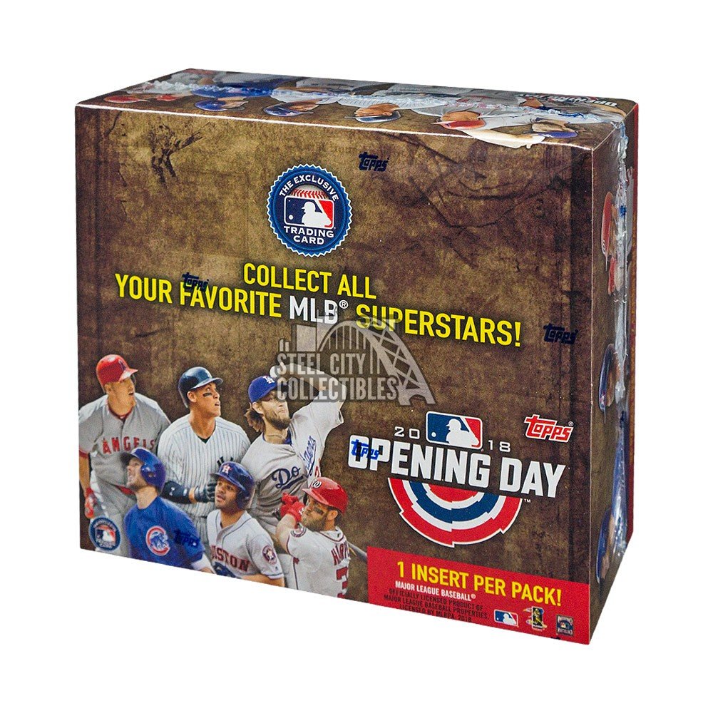 2018 Topps Opening Day Baseball 36ct Retail Box | Steel City Collectibles