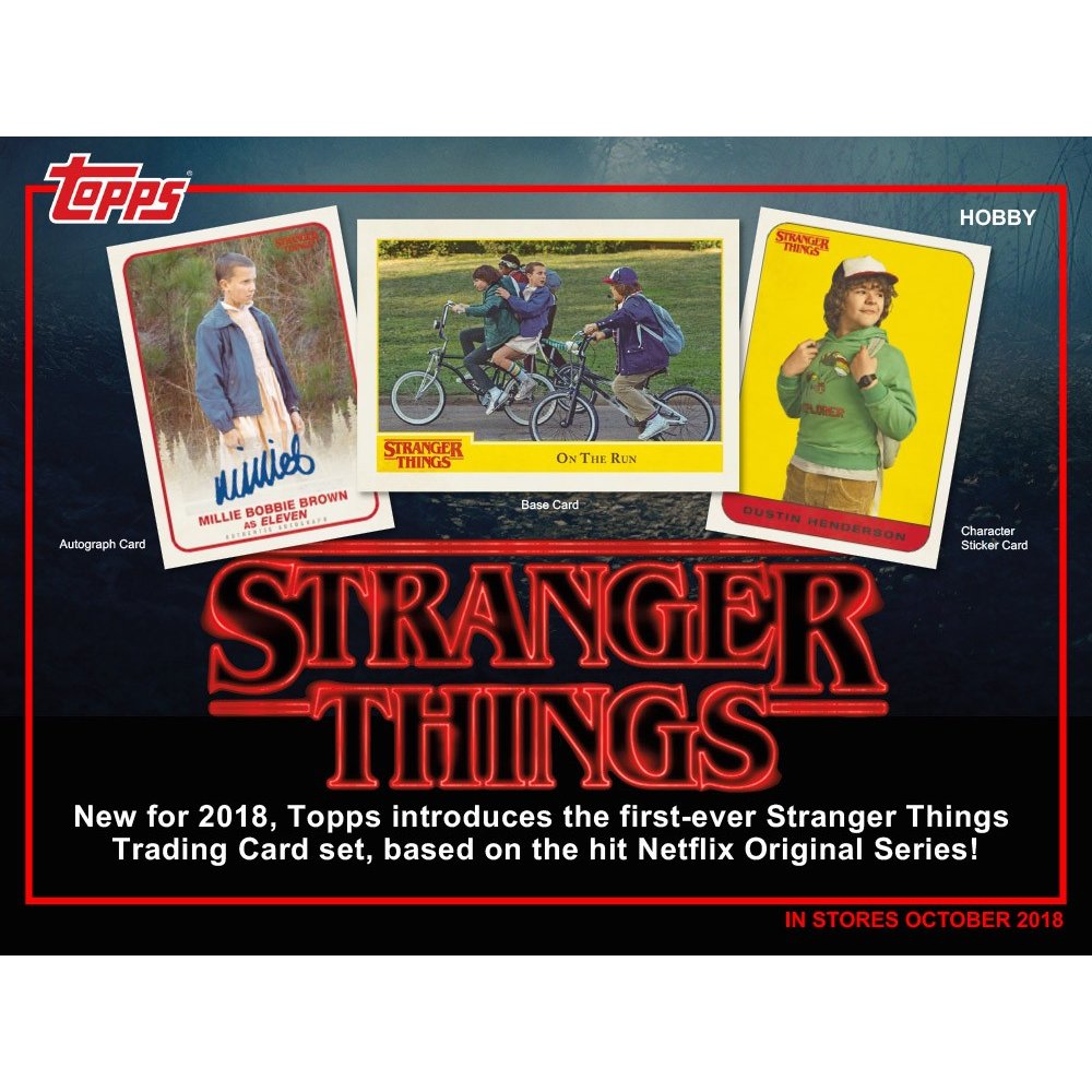 2018 Topps Stranger Things Hobby 12-Box Case | Steel City Collectibles