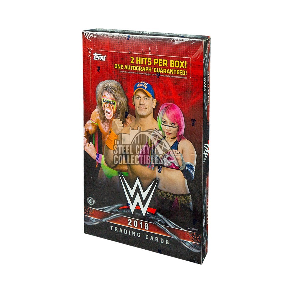 2018 Topps WWE Wrestling Hobby Box | Steel City Collectibles
