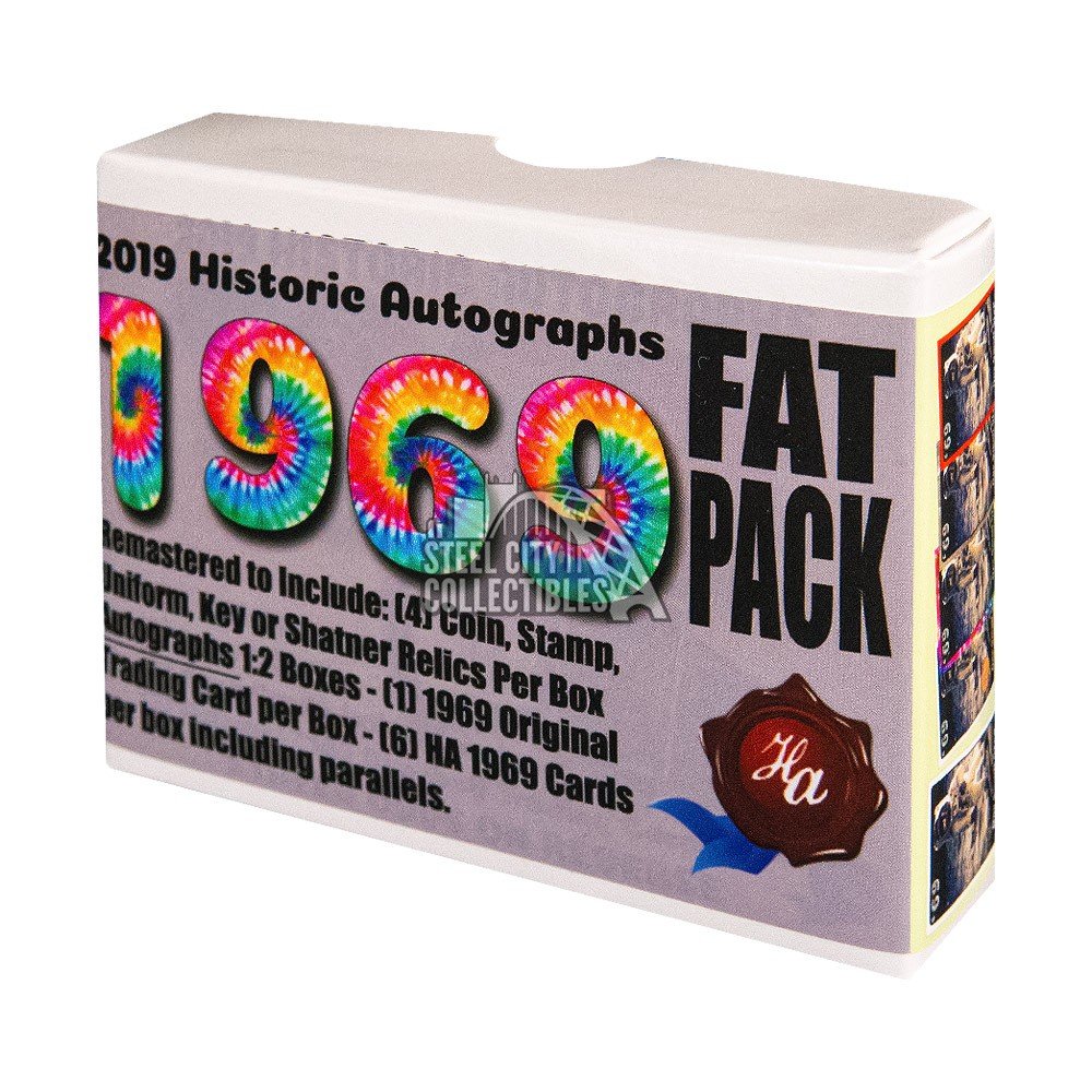 2019 Historic Autographs 1969 Fat Pack Box | Steel City Collectibles
