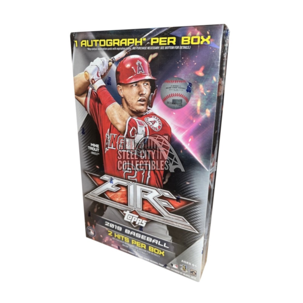 2019 Topps Fire Baseball Hobby Box | Steel City Collectibles 2019 Topps Fire Baseball Hobby Box | Steel City Collectibles