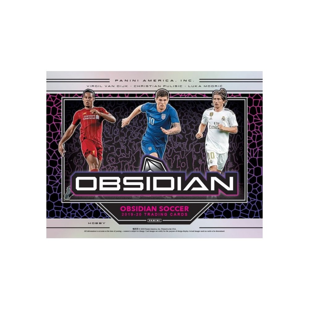 2019-20 Panini Obsidian Soccer Hobby DUAL Box Random Serial # Group ...