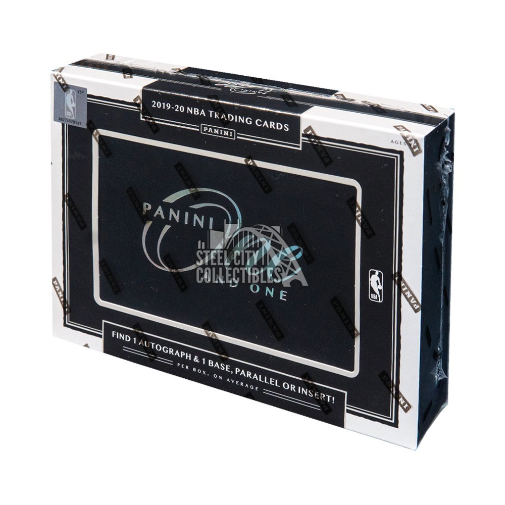 2019-20 Panini One and One Basketball Hobby Box | Steel City Collectibles