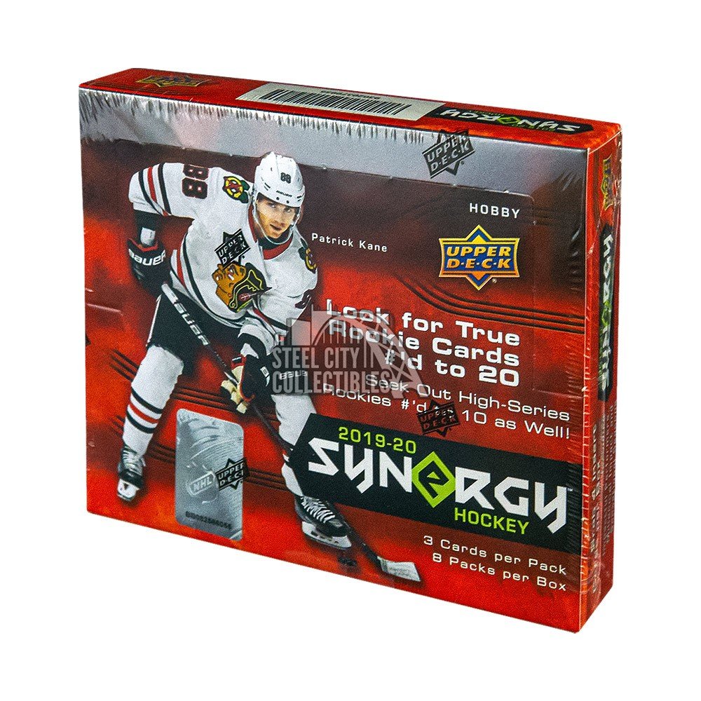 2019 20 Upper Deck Synergy Hockey Hobby Box Steel City Collectibles