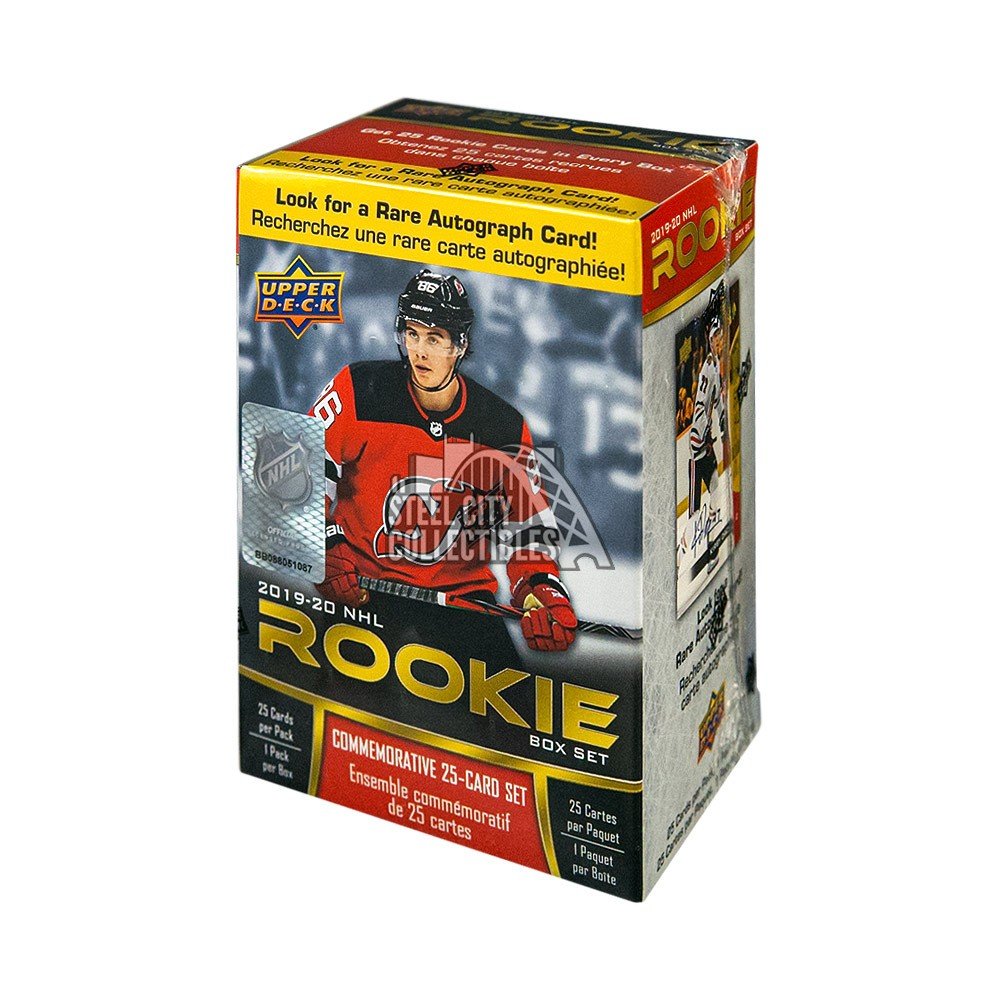 2019-20 Upper Deck NHL Rookie Box Set | Steel City Collectibles