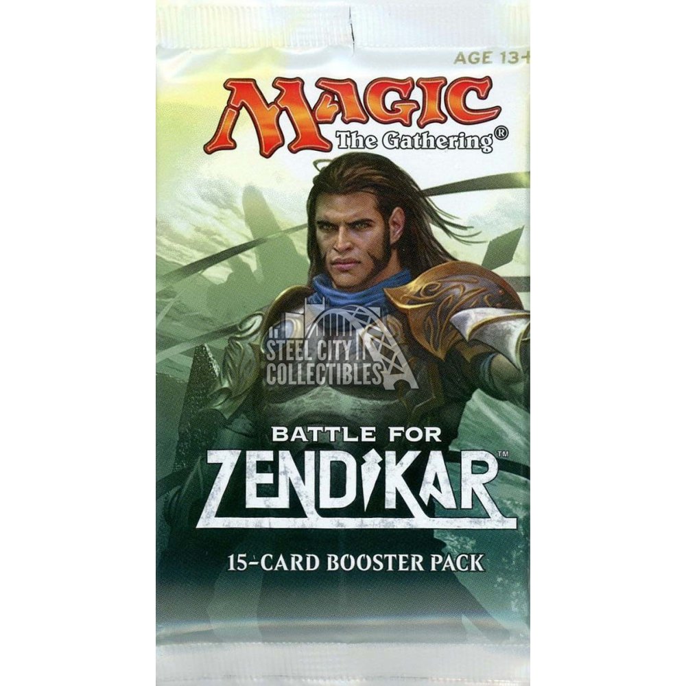 Magic the Gathering Battle for Zendikar Booster Pack | Steel City ...
