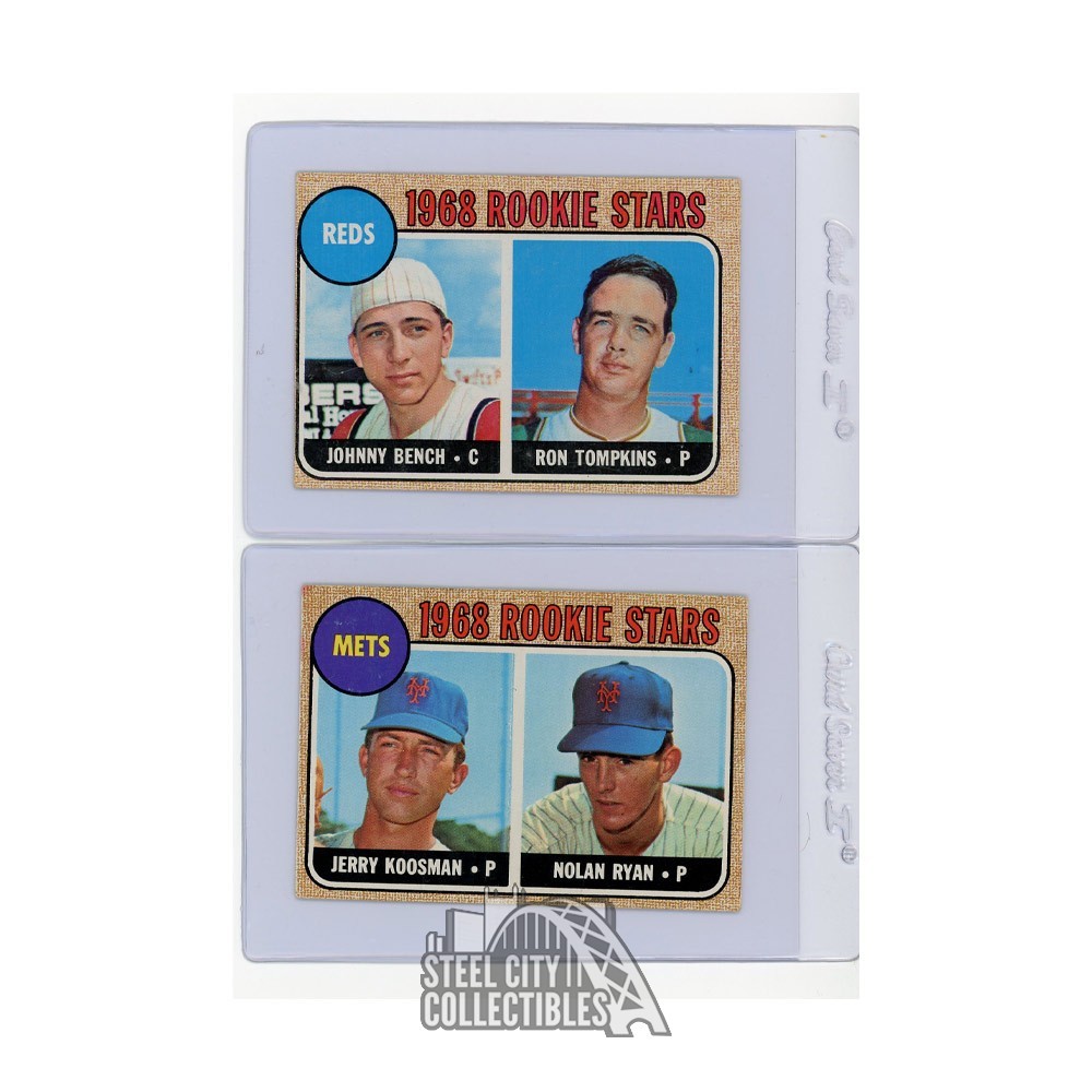 1968 Topps Baseball Complete 598 Card Set (Nolan Ryan Rookie Card ...