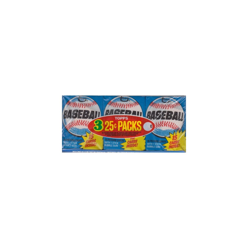 1980 Topps Baseball Wax Pack Tray | Steel City Collectibles
