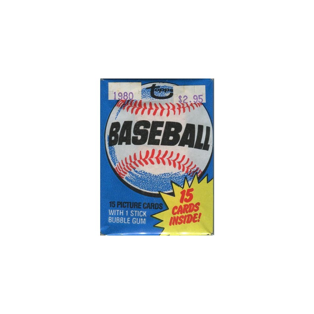 1980 Topps Baseball Wax Pack | Steel City Collectibles