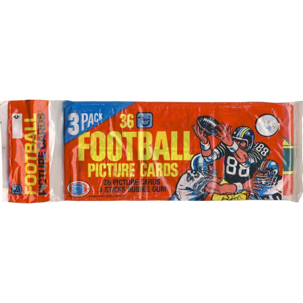 1980 Topps Football Grocery Rack Pack | Steel City Collectibles