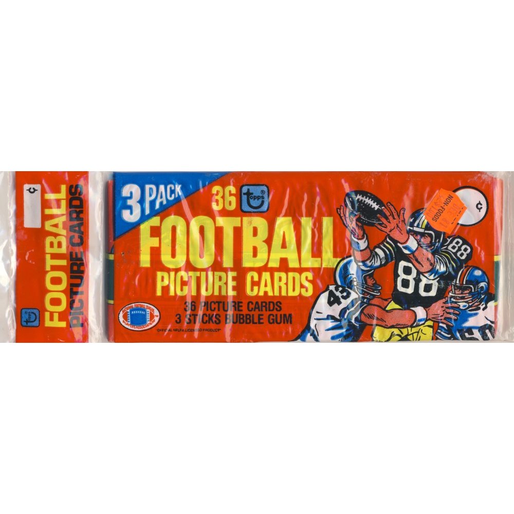 1980 Topps Football Rack Pack | Steel City Collectibles