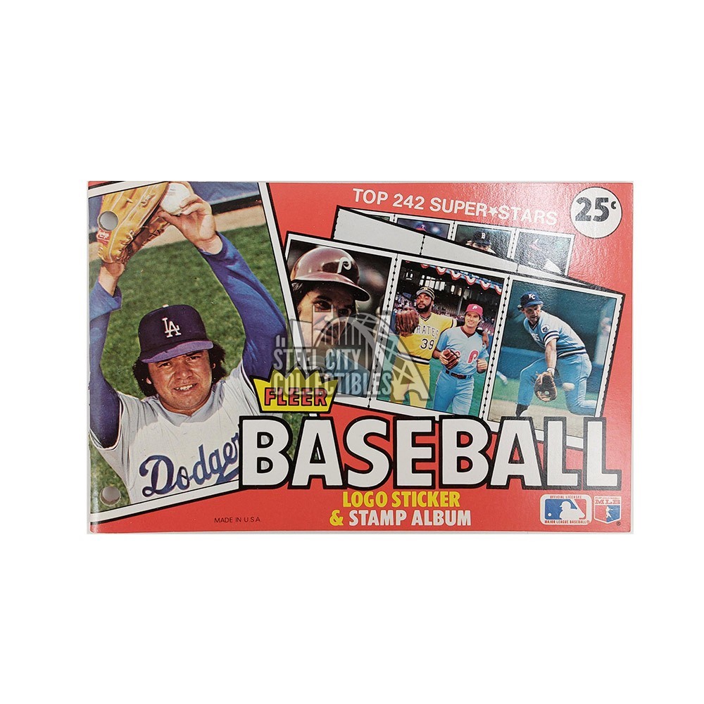 1982 Fleer Baseball 22-Sticker Album Lot with Box *Please Read* | Steel ...