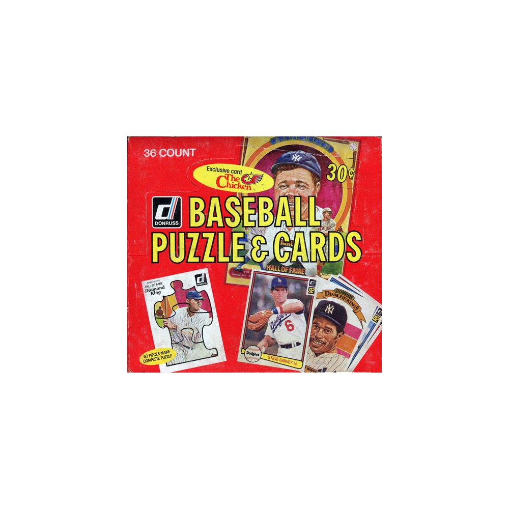 1982 Donruss Baseball Wax Box | Steel City Collectibles